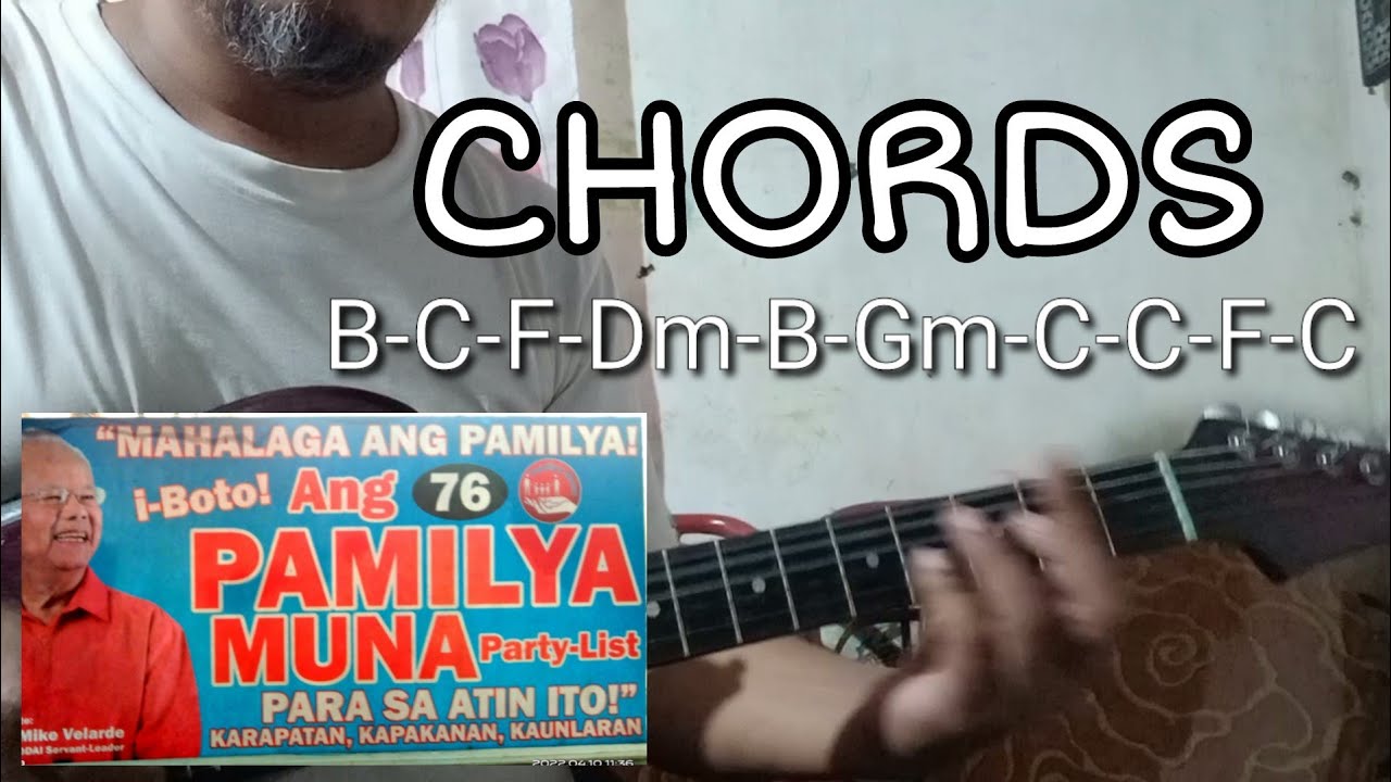 PAMILYA MUNA CHORDS brother Mike Velarde El SHADDAI party list Noli ...