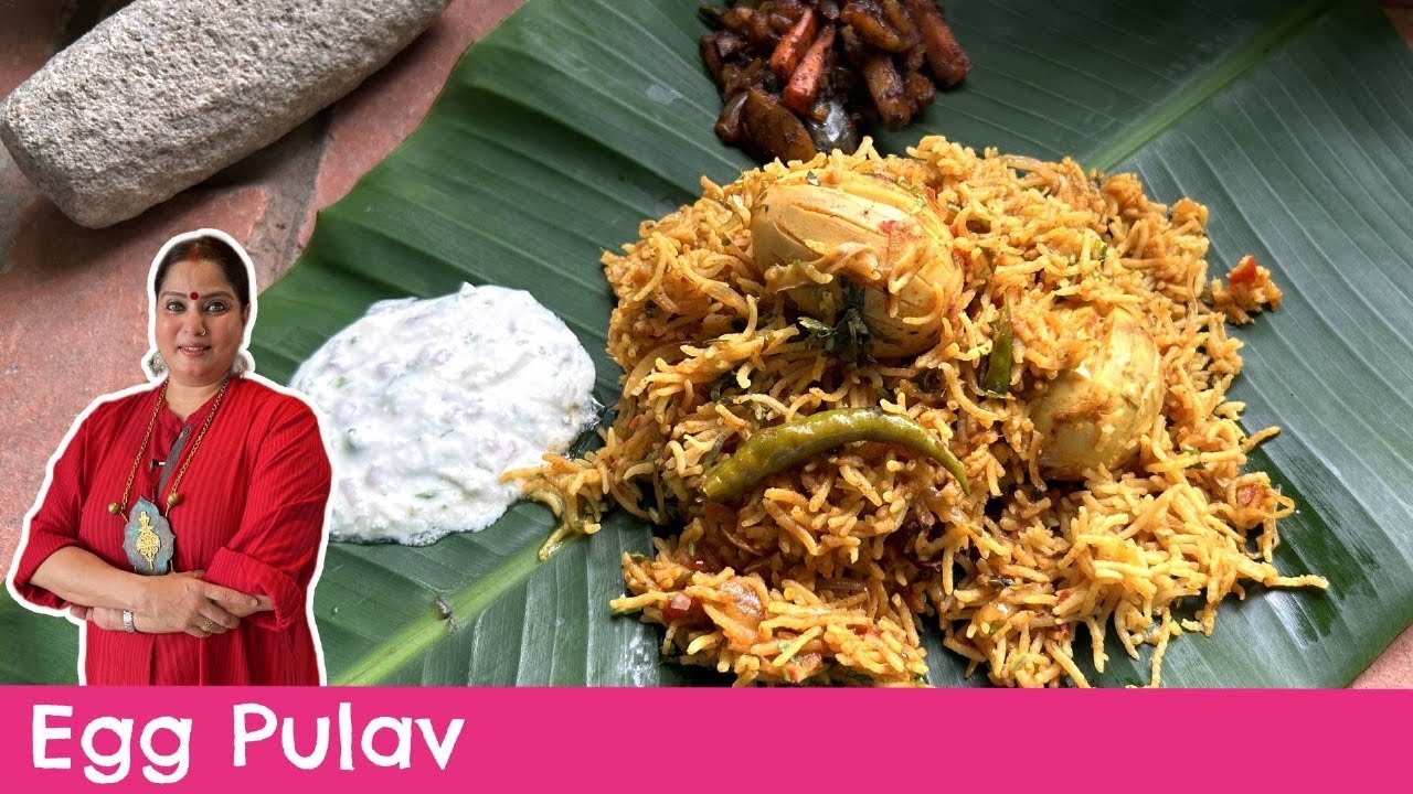 Egg Pulav Recipe | Savoury, Spicy and Ready in 30 Minutes! Egg Pulao ...