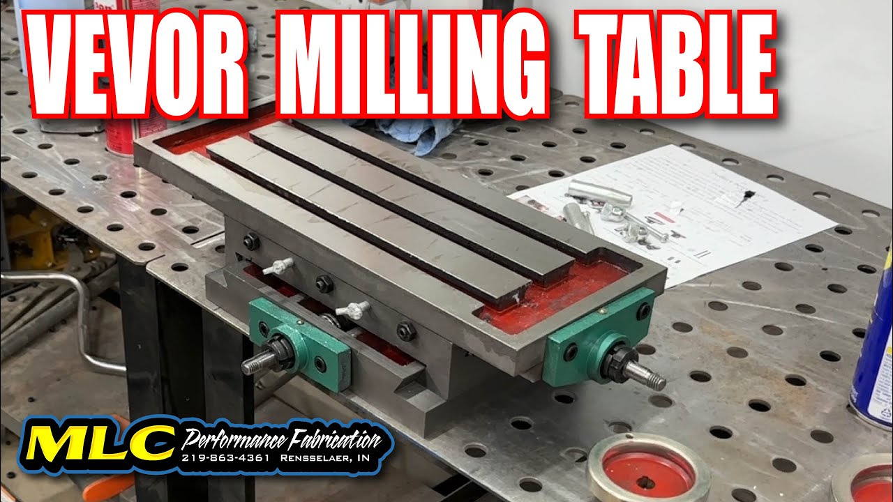 Vevor Milling Table - YouTube