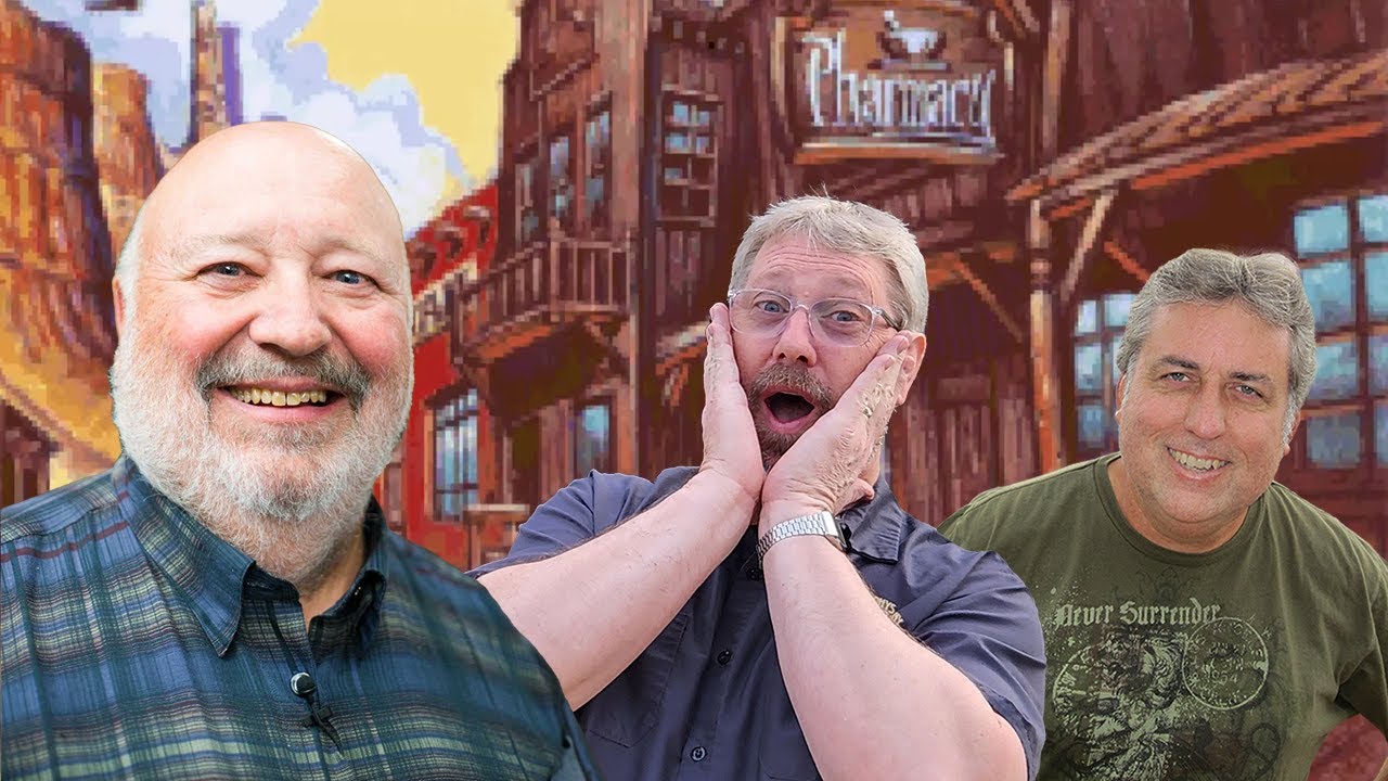 Al Lowe plays Freddy Pharkas: Frontier Pharmacist with game developers ...