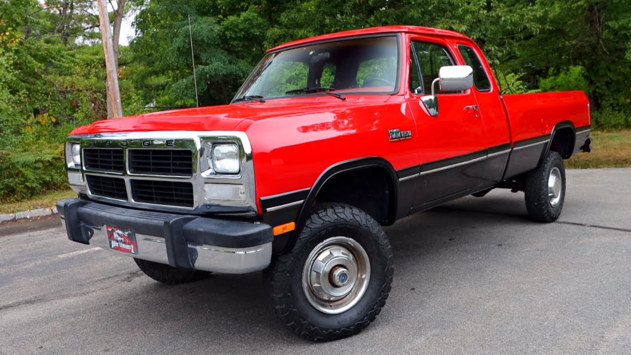 1992 Dodge Ram W250 Review | Northeast Auto Imports - YouTube
