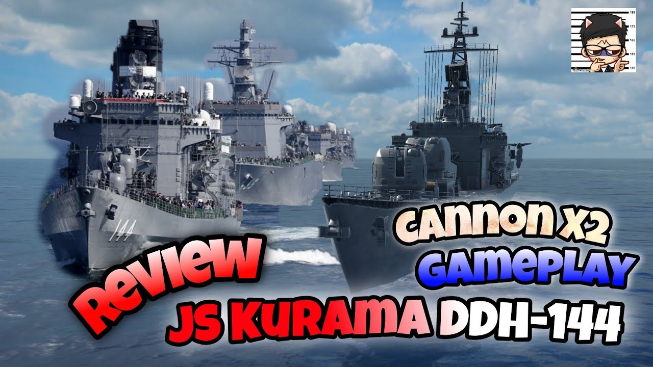 MODERN WARSHIPS : Review JS Kurama DDH-144 Gameplay เรือฟาร์ม Tier 2 ...