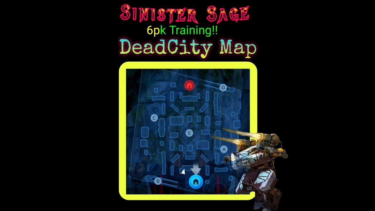 # 1 War Robots Dead City map walk though. 6pk and strategy lecture ...