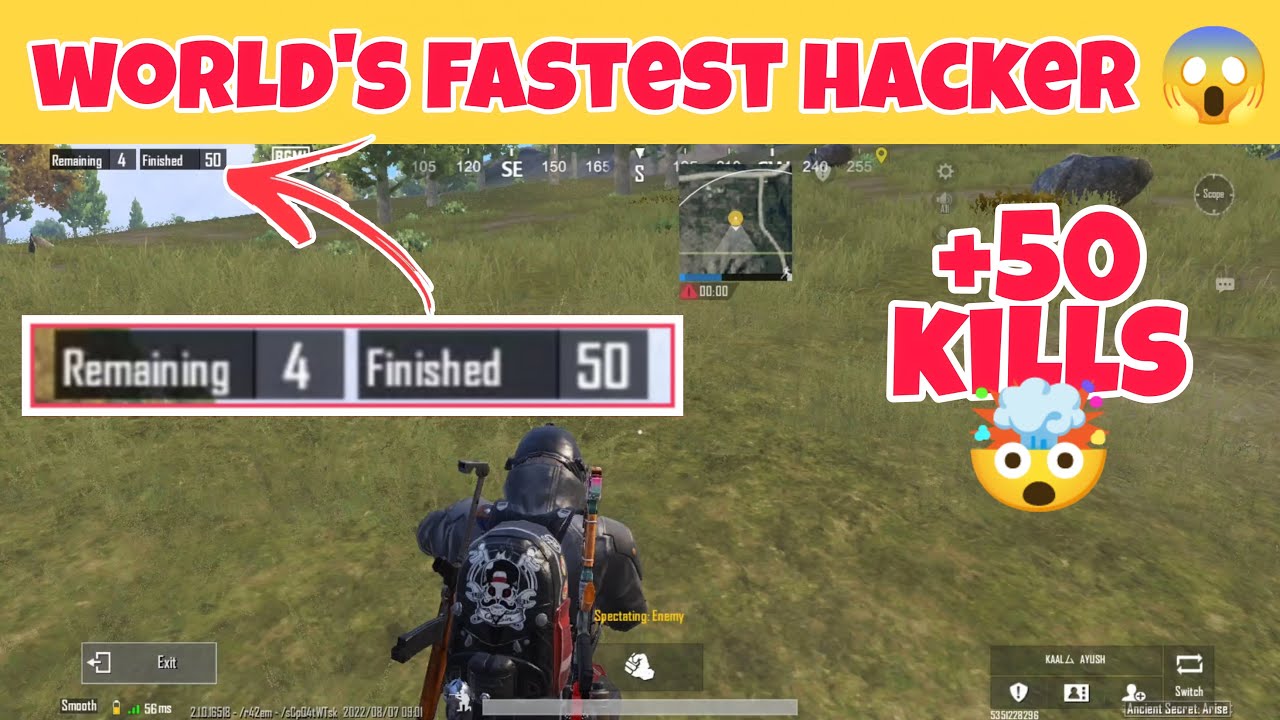 🇮🇳WORLD FASTEST HACKER IN BGMI RANK PUSH CONQUEROR LOBBY TIPS AND ...