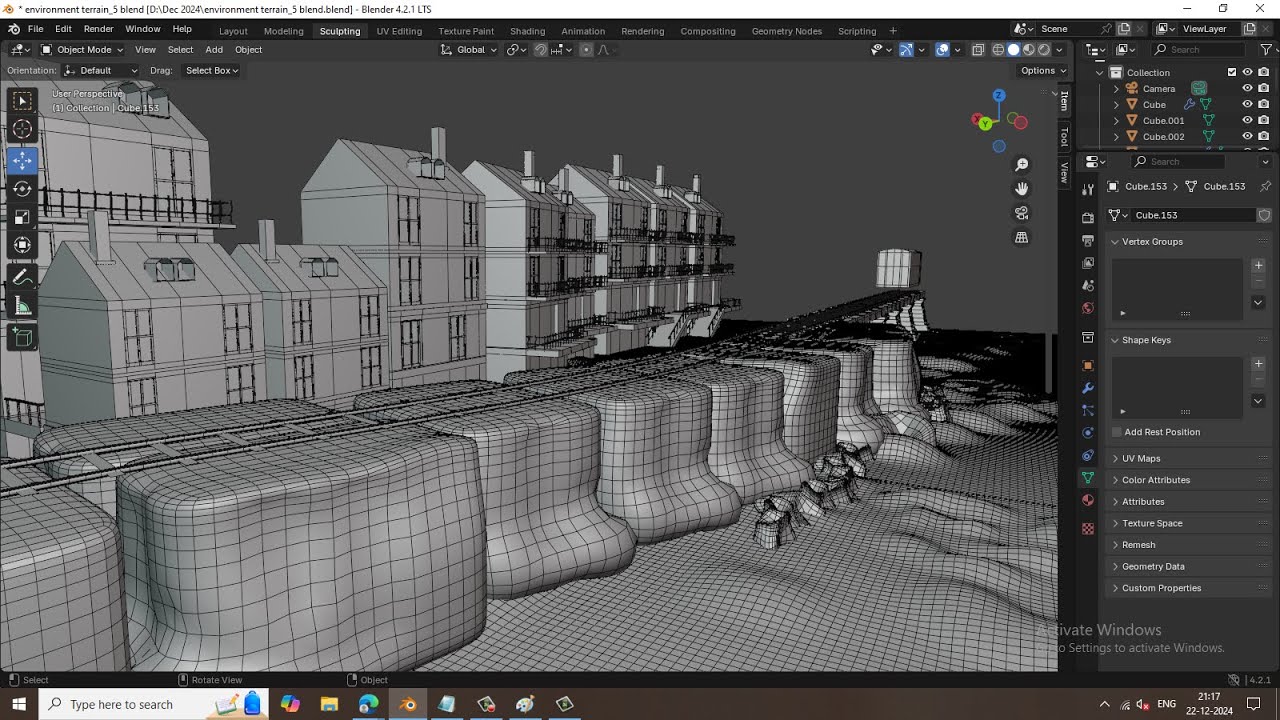 From Zero to Hero | How To Model 3D Environment in Blender - YouTube