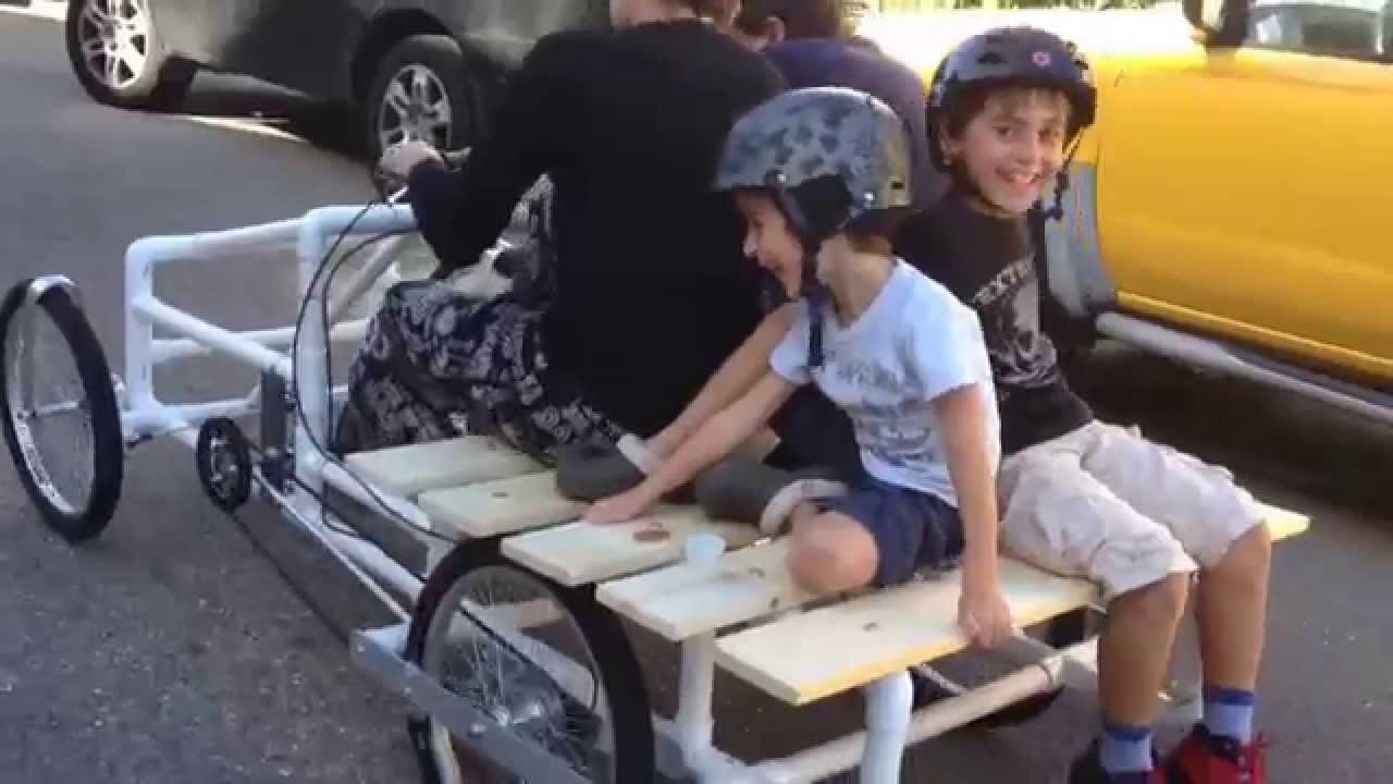 First outing of the quadro cycle (July 2014) - YouTube