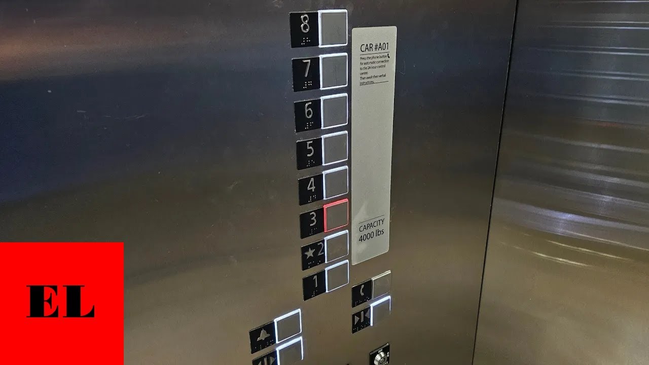 2017 Schindler 5500 MRL Traction Elevators - Wells Fargo / Brigham ...