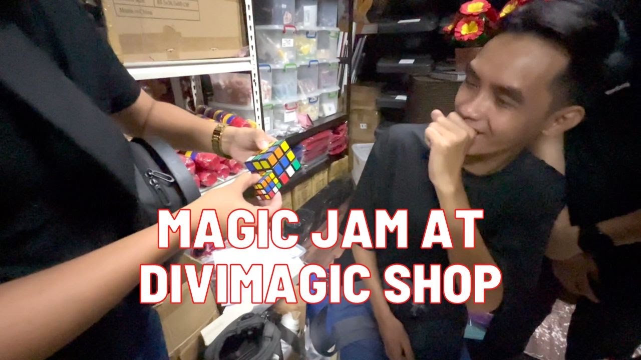 Magic Jam at DIVIMAGIC SHOP | Team Basic Tiktok Magicians | Best Magic ...