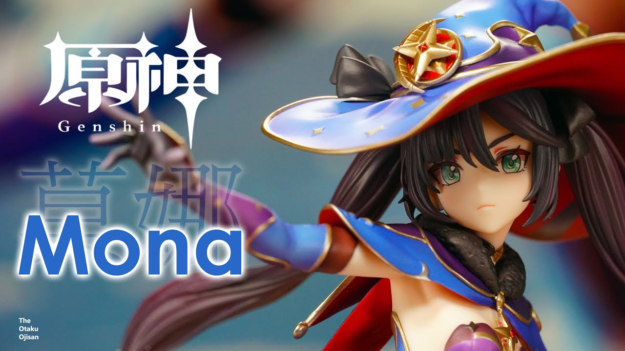 [Unboxing] 開封 Genshin Impact "Astral Reflection" Mona 1/7 Complete ...