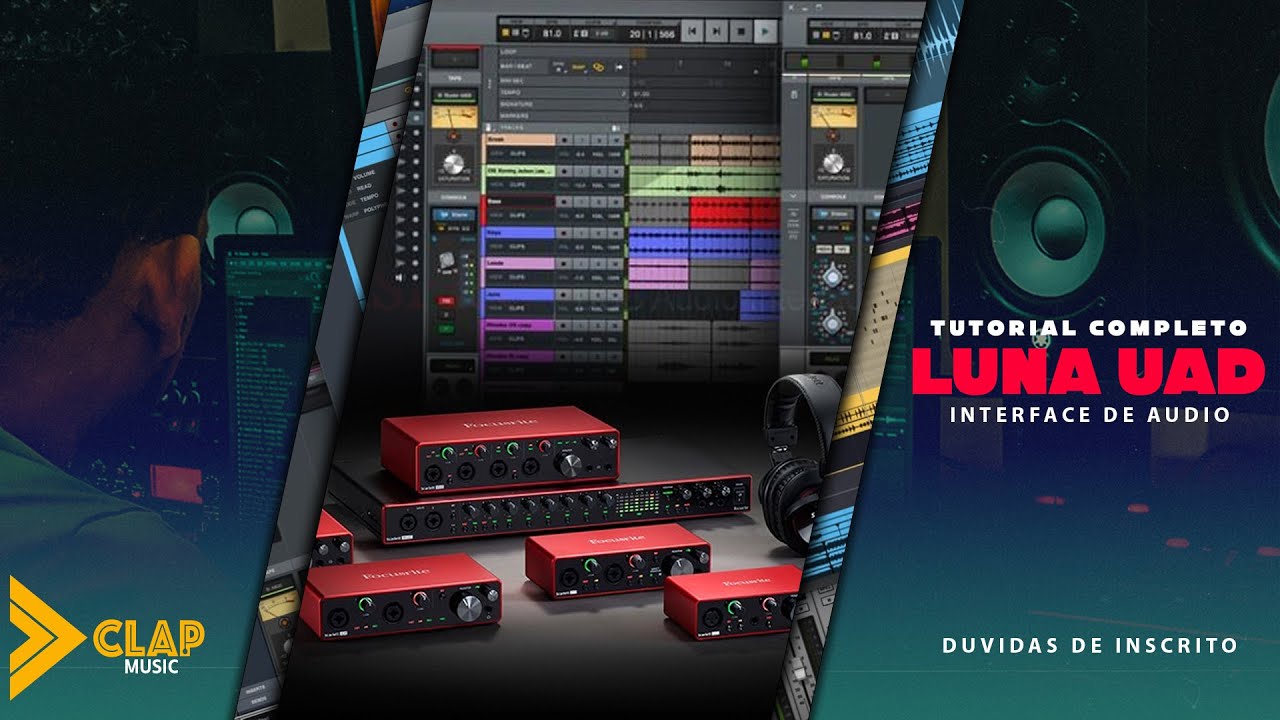 LUNA UAD ( TUTORIAL COMPLETO ) Configurando a Interface de Audio - YouTube