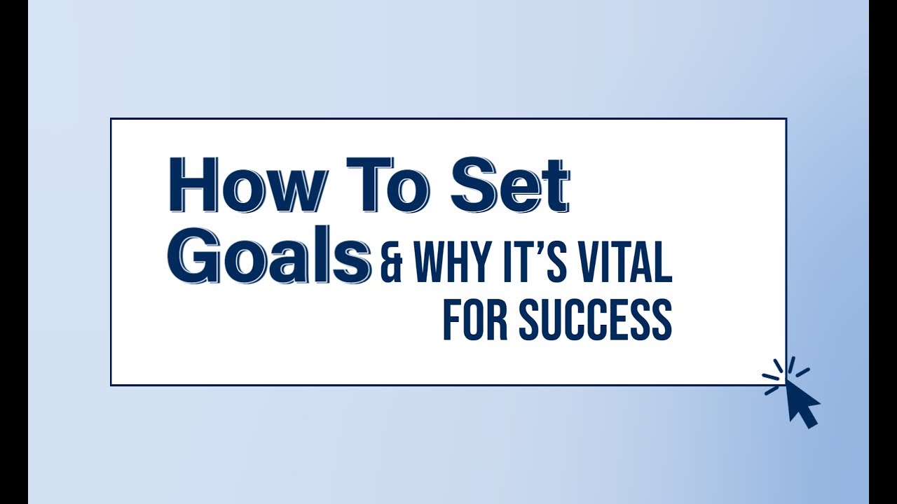 Evolve & Excel Intro Video "Formulating Goals & Why It's Important to ...