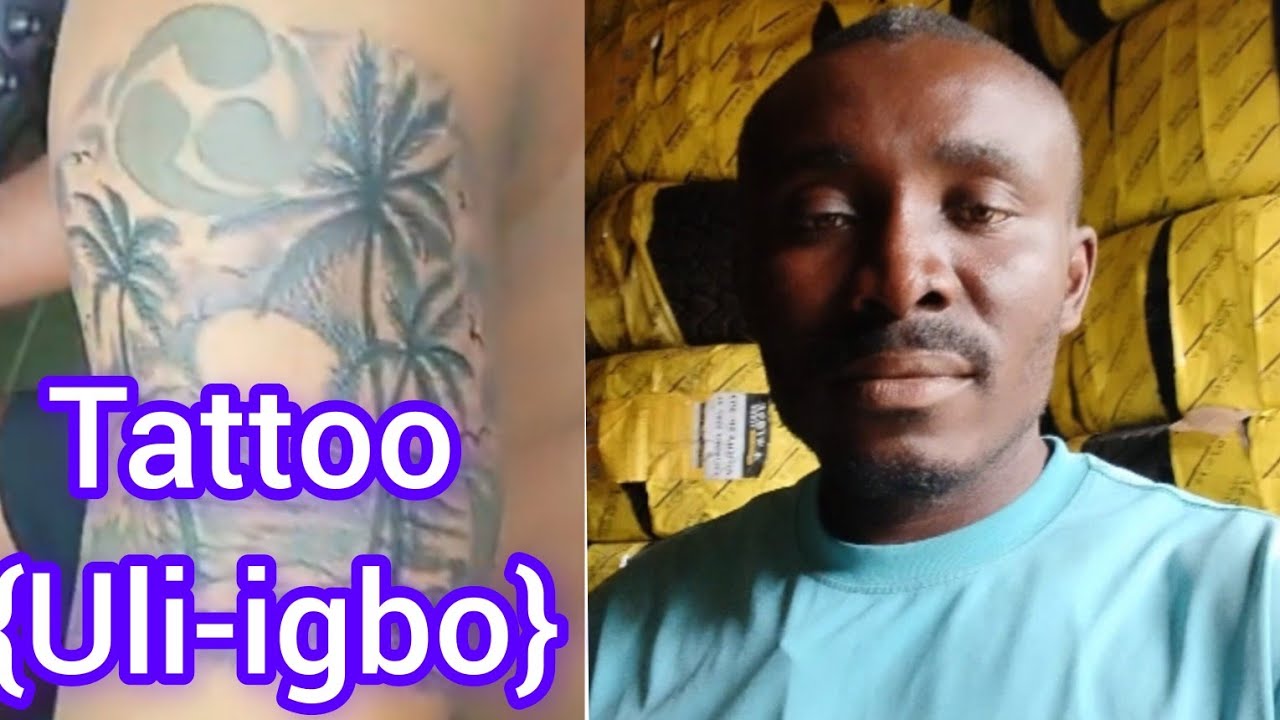 Tattoo {Uli-igbo} originated with ndị-igbo - YouTube