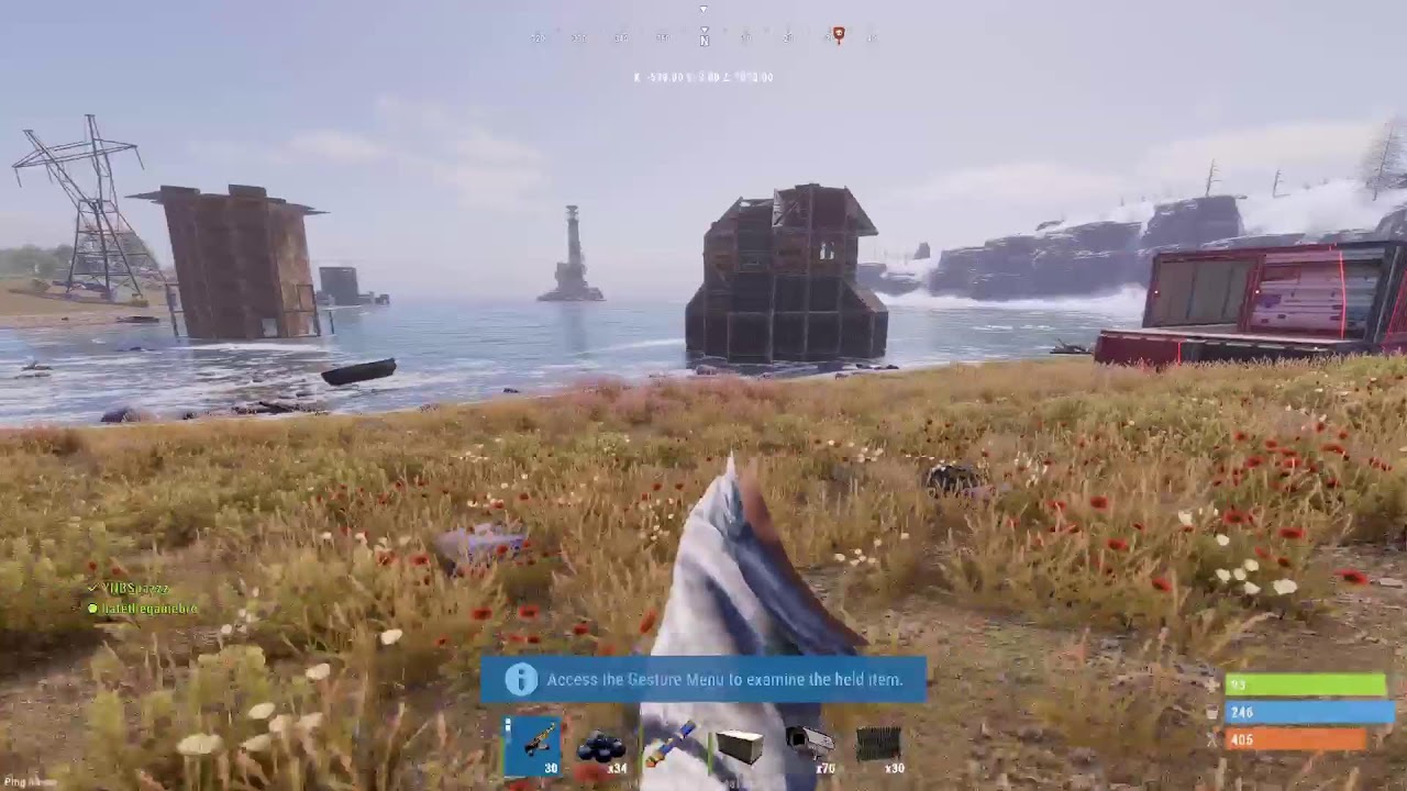Playing rust show me some love - YouTube
