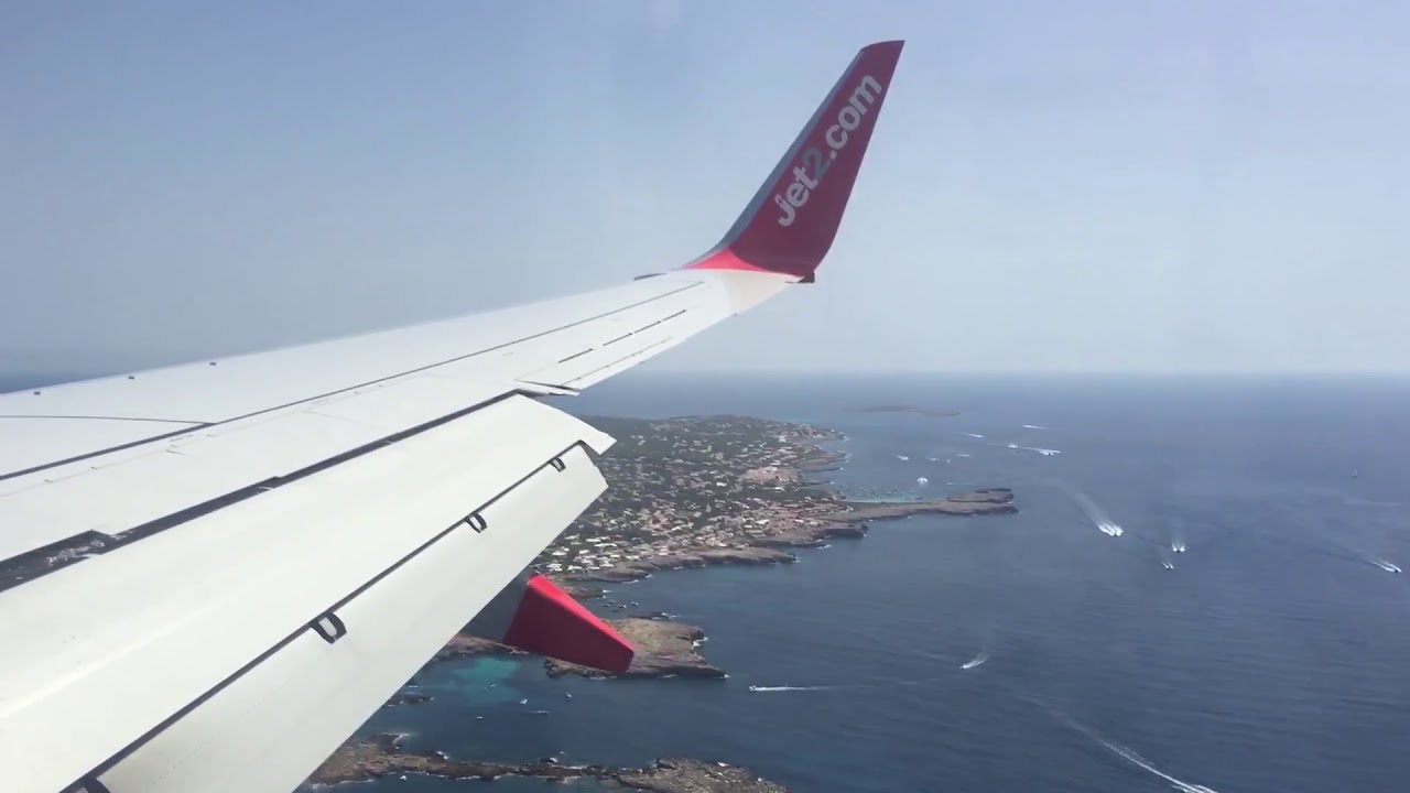 Stansted-Menorca Jet2 G-JZHV 17/08/17 Landing - YouTube