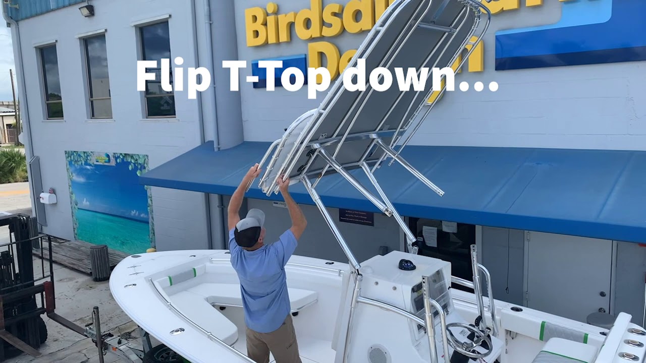 Birdsall's Folding T-Top - YouTube