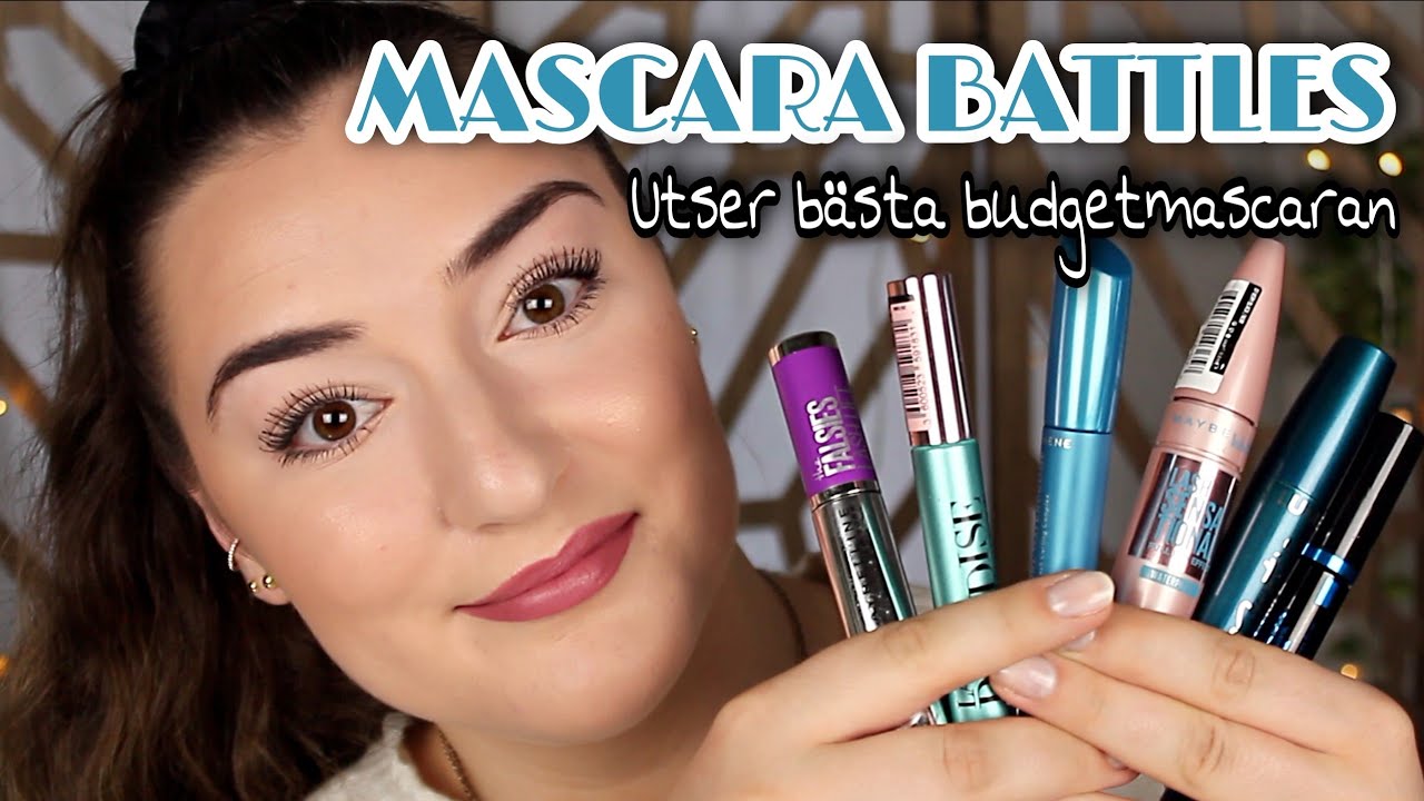 MASCARA BATTLE | Vilken är den absolut bästa mascaran? | Dejana Pasic ...
