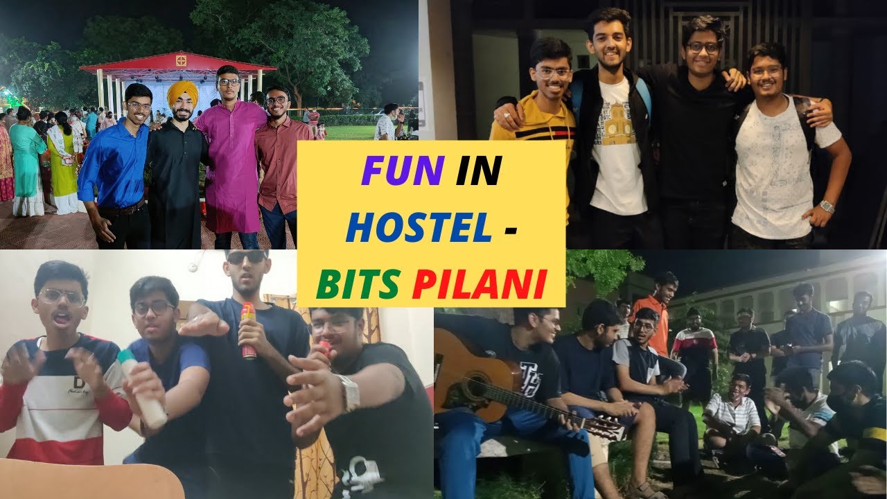 FUN IN HOSTELS 🤪 | BITS PILANI | HOSTEL LIFE | CRICKET | JAMMING - YouTube