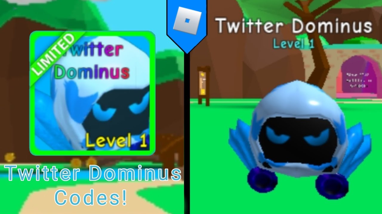 HOW TO GET Twitter Dominus Pet in CODES! Bubble gum Simulator (ROBLOX ...