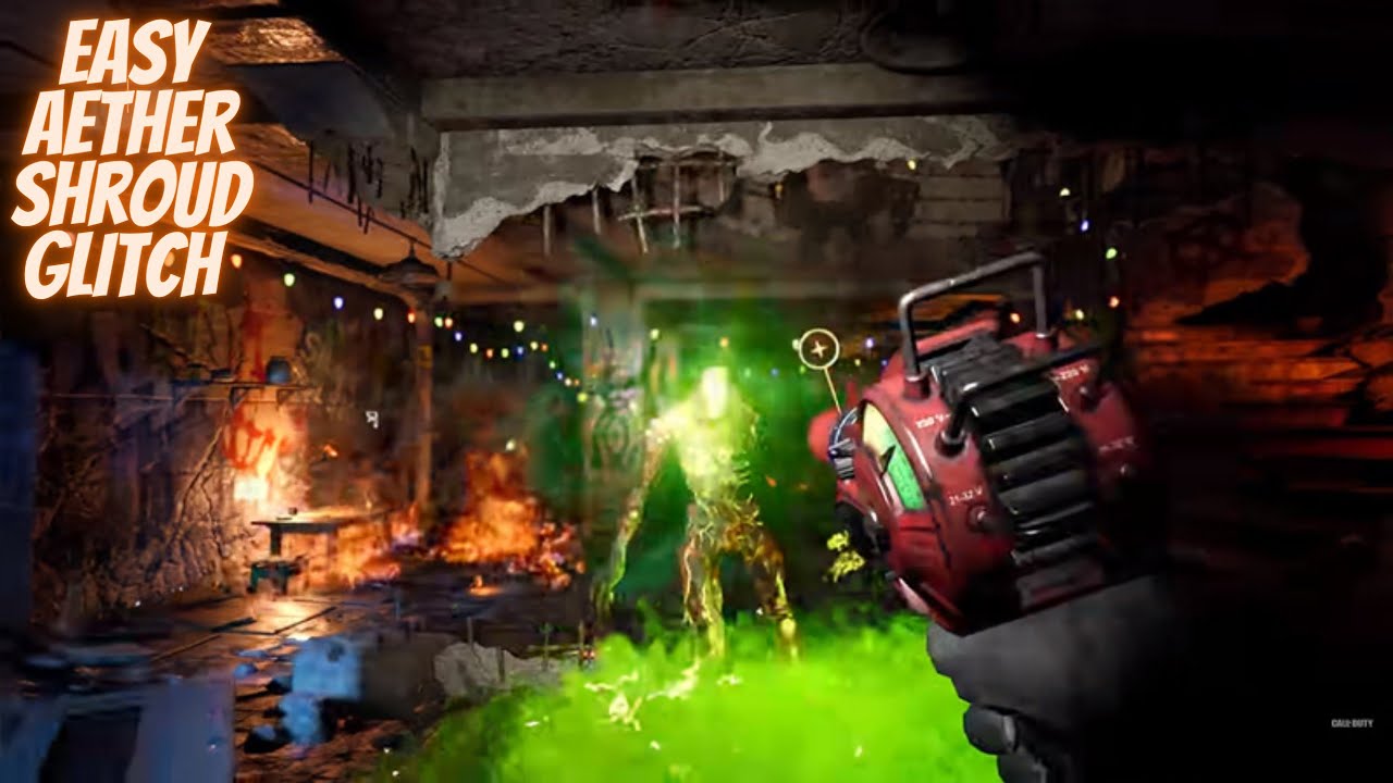 Cold War Zombies Easy Aether Shroud Glitch Facility Door ( Die Maschine ) - YouTube