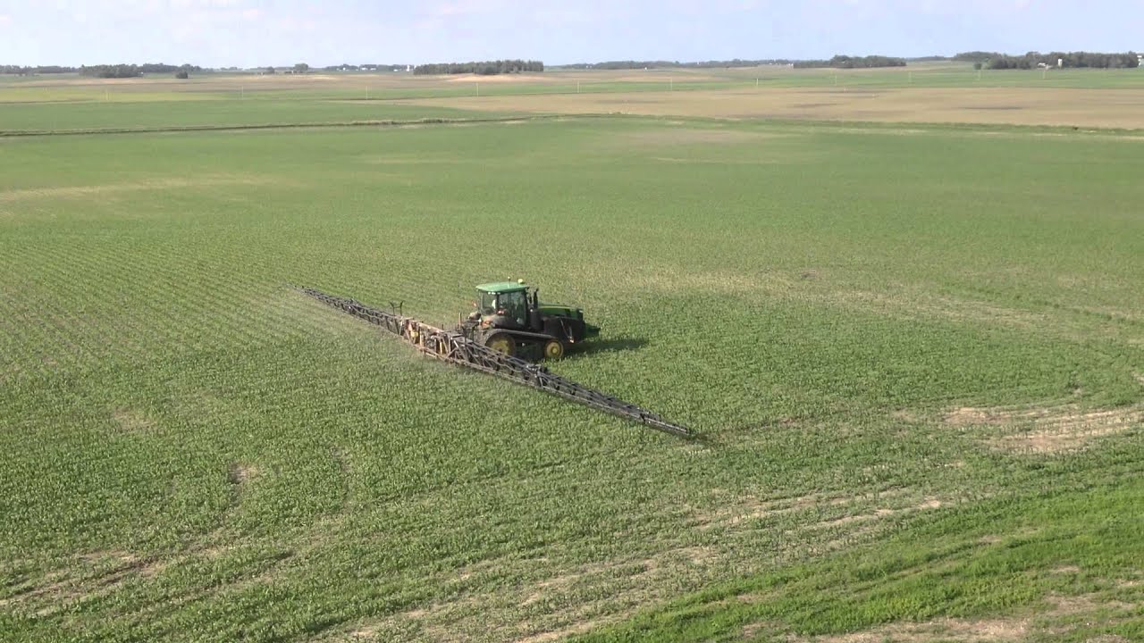 Fast 120' 3PT spray boom - YouTube