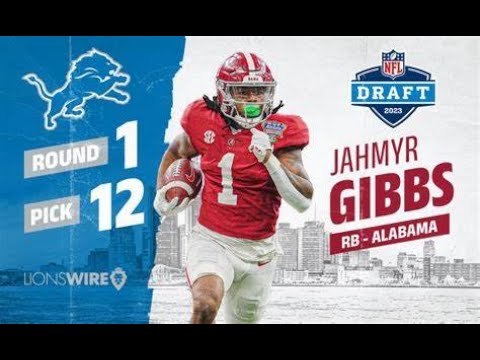 The Lions took Jahmyr Gibbs? Projecting Player Body Type and Play Style ...