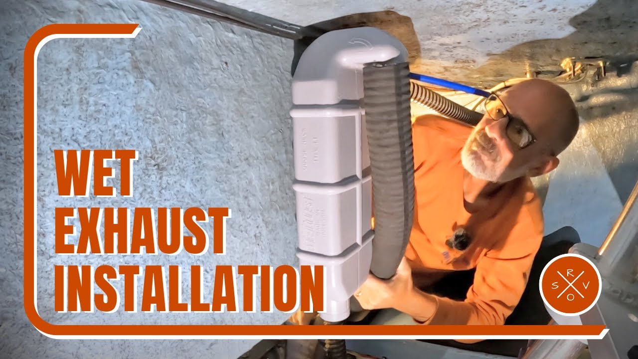 An Exhausting Installation: DIY Diesel Wet Exhaust | SV Ramble On - YouTube