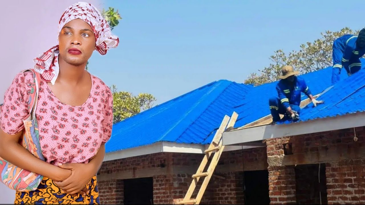 Mhosva Mama Vee Showing Off His Mansion Blue Roof Bussiness Marketing ...