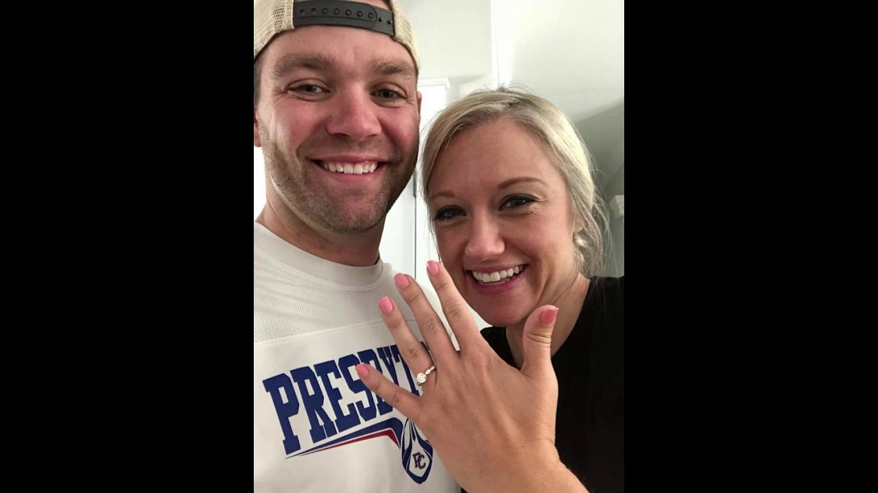 Barclay Bishop announces engagement to George Lyles on air - YouTube