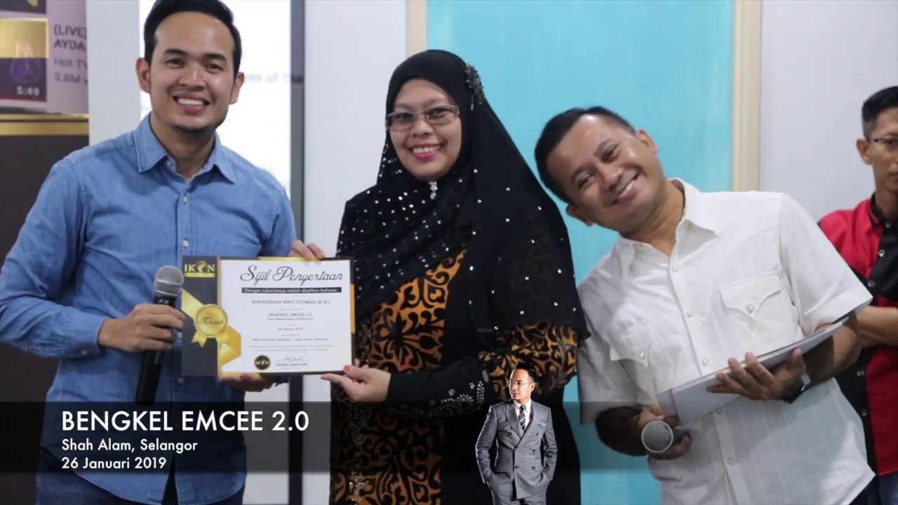 BENGKEL EMCEE 2.0 IKON ACADEMY - YouTube