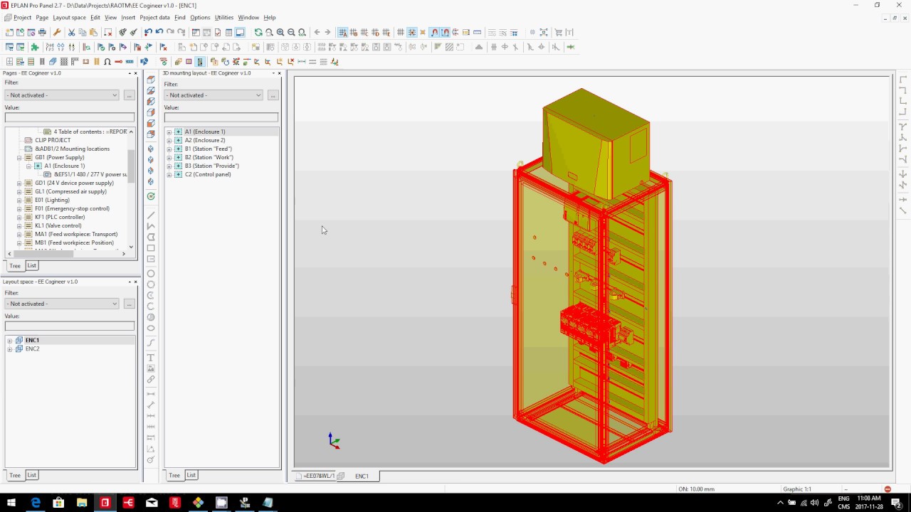 EPLAN Efficient engineering INdustry 4.0 07 Wire Fabrication - YouTube