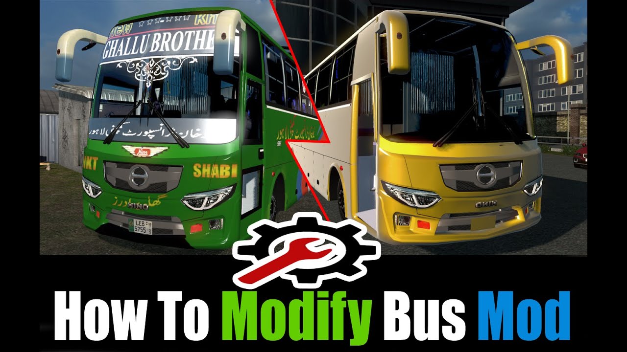 How To Modify Bus Mod ? - Pakistani Bus Game Mod ! - YouTube