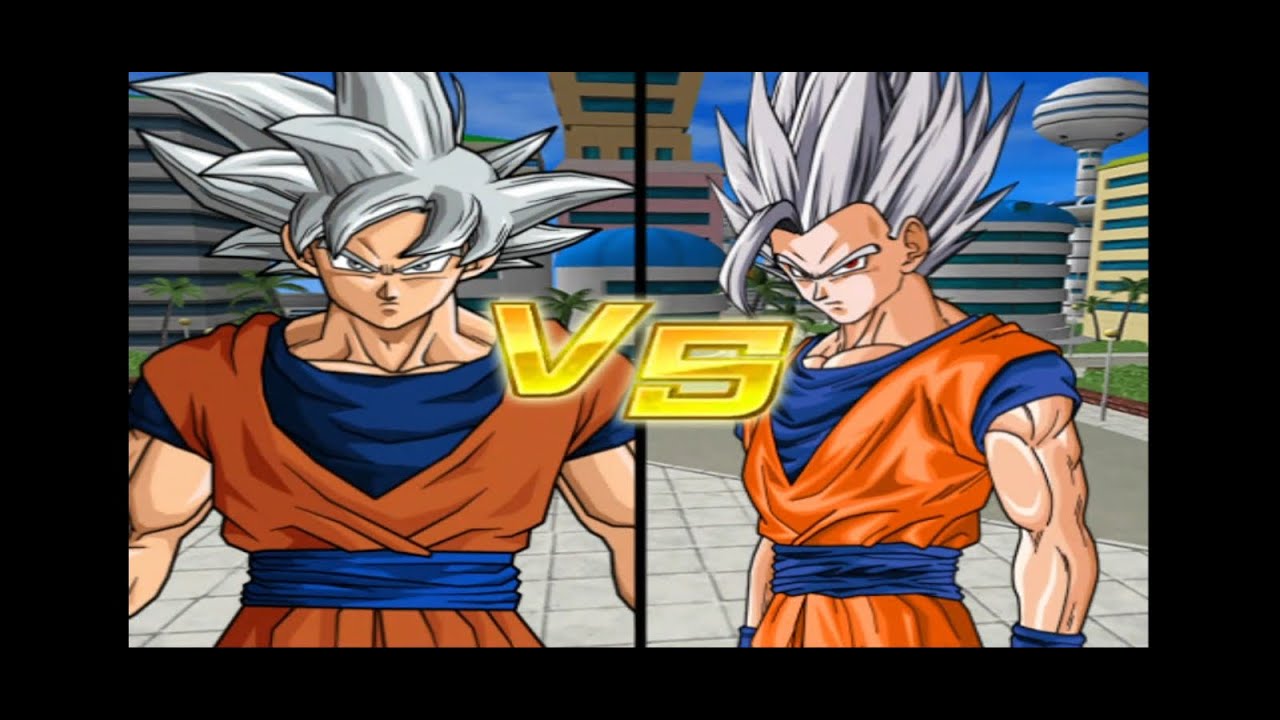Goku Master Ultra Instinct Vs Gohan Beast Transform | Dragon Ball Z ...