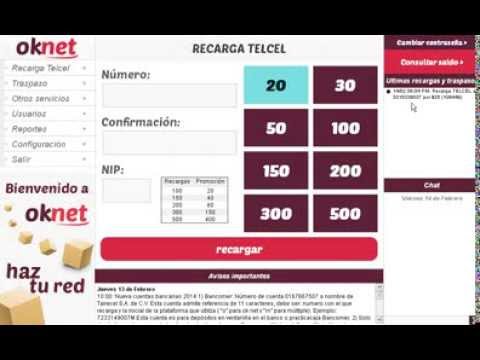 Como realizar una recarga - YouTube