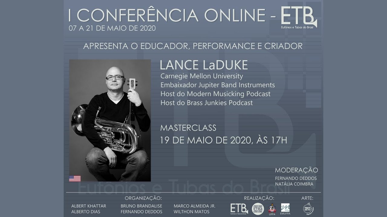 Masterclass - LANCE LADUKE - #etb2020 - YouTube