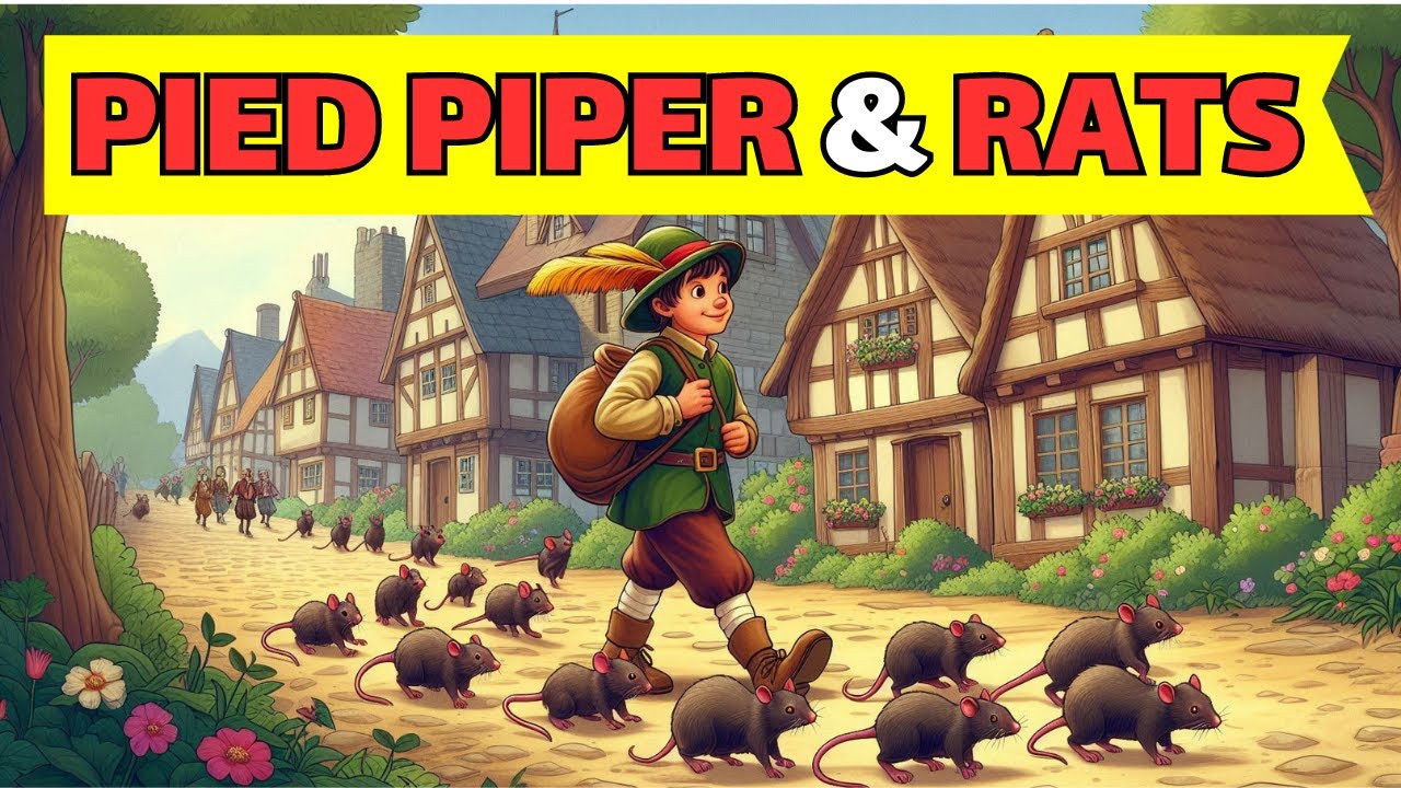 Pied Piper & Rats I पाइड पाइपर और चूहे I پائڈ پائپر اور چوہے I Bachoon ...