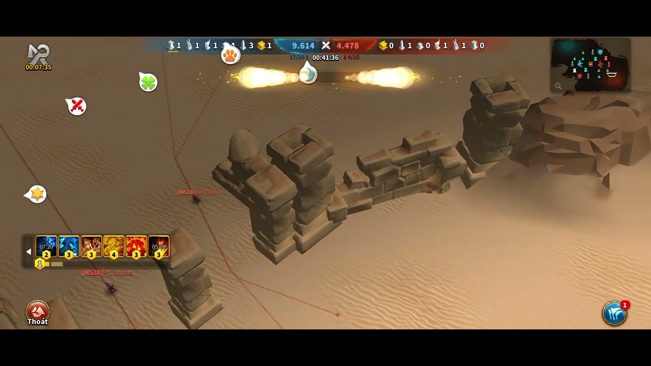 ROK - AOO - bao giờ ghép trận mới cân bằng đây - YouTube