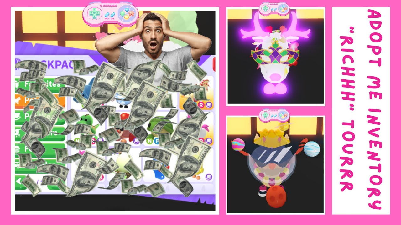 *RICH* INVENTORY TOUR!!! (RARE ADOPT ME PETS) - YouTube