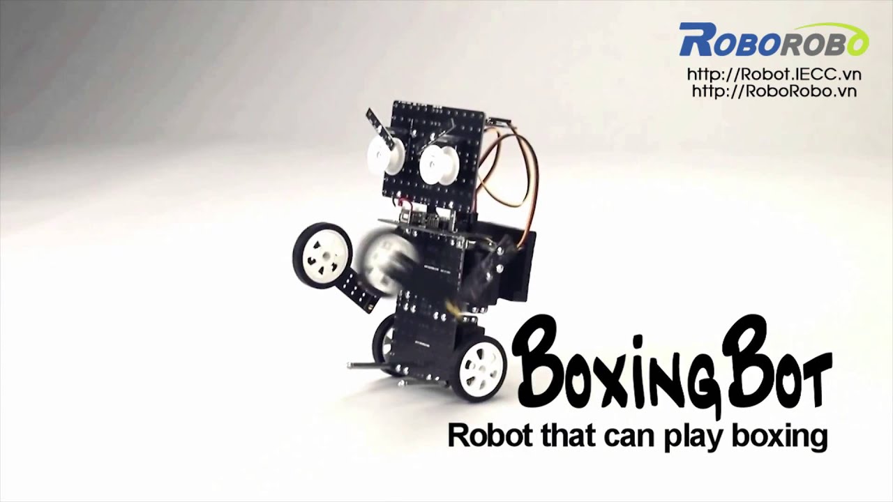 [RoboRobo Kit Level 3] BOXING BOT - YouTube