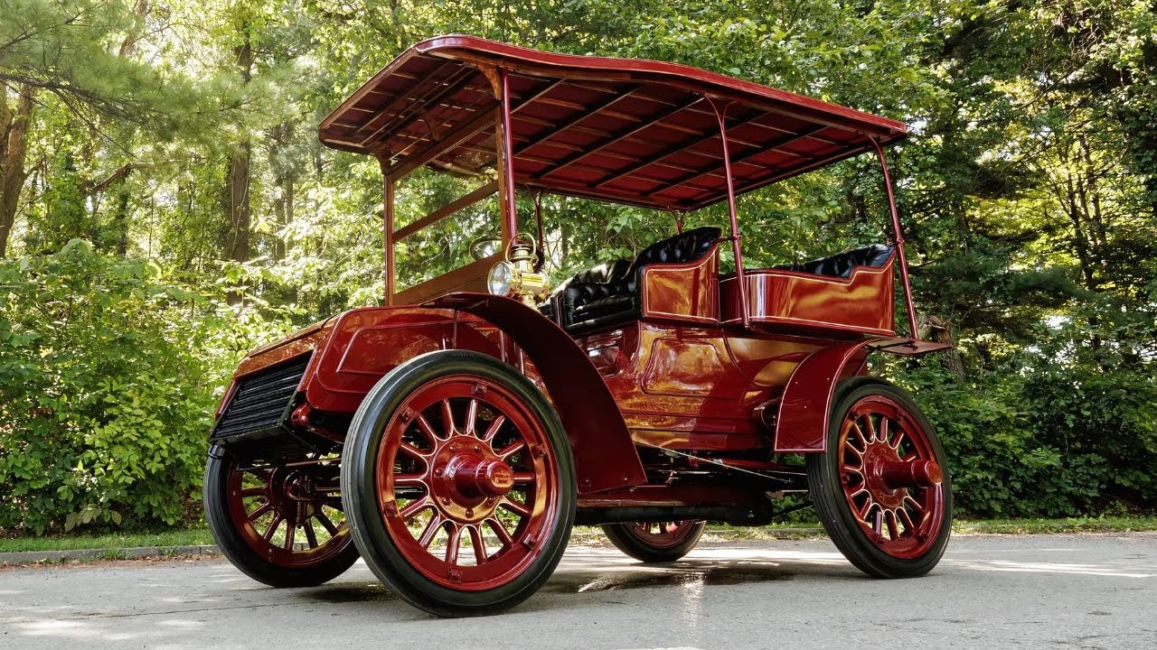 A unique Packard, assembled 122 years ago, will be put up for auction ...
