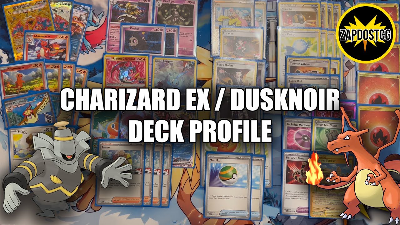Charizard ex / Dusknoir Deck Profile - New Best Deck Shrouded Fable ...