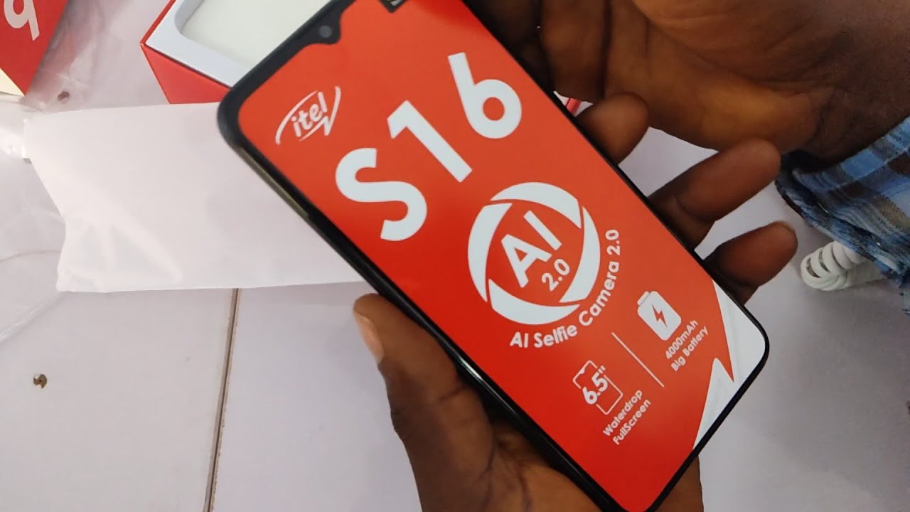 Itel S16 Unboxing and first impressions : where's the SIM card tray ...