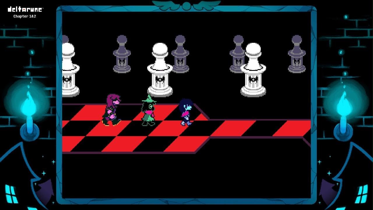 Checkerboard Boss Battle - DeltaRune - YouTube