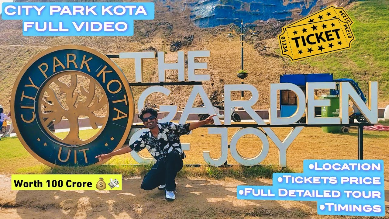 Latest Vlog of KOTA CITY PARK | Oxygen park kota | mr.khan99z || 2023 ...