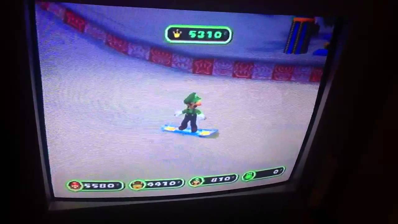 MARIO PARTY 6 SNOW WHIRLED- INSANELY FAST!!! 5580* - YouTube