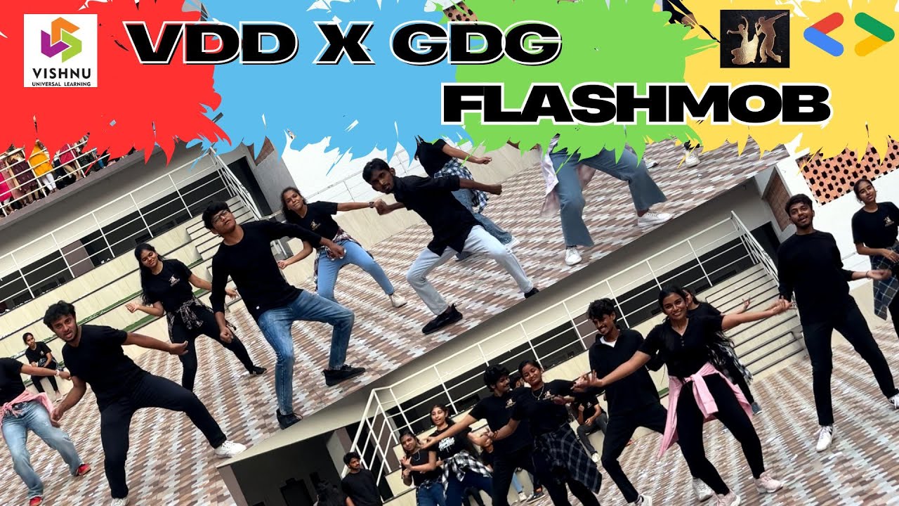 VDD X GDG Flashmob 2K24 | Vishnu Institute of Technology | Bhimavaram ...