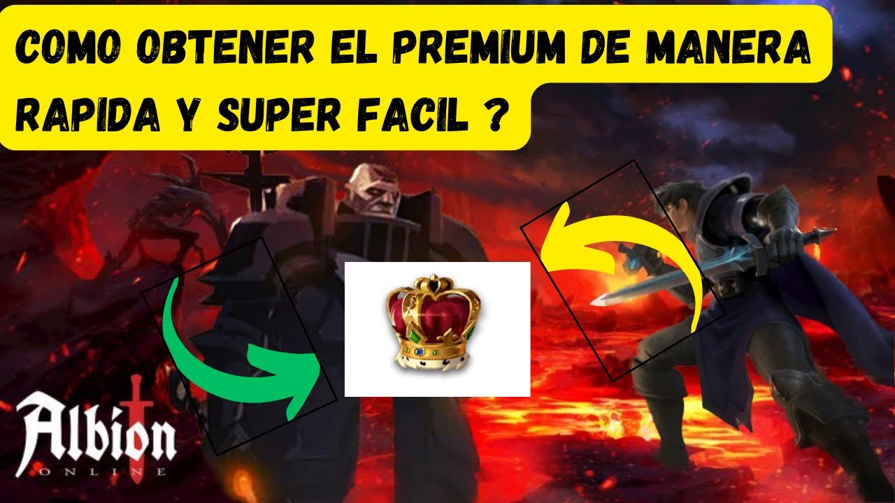 COMO CONSEGUIR EL PREMIUM SUPER FACIL EN ALBION - YouTube