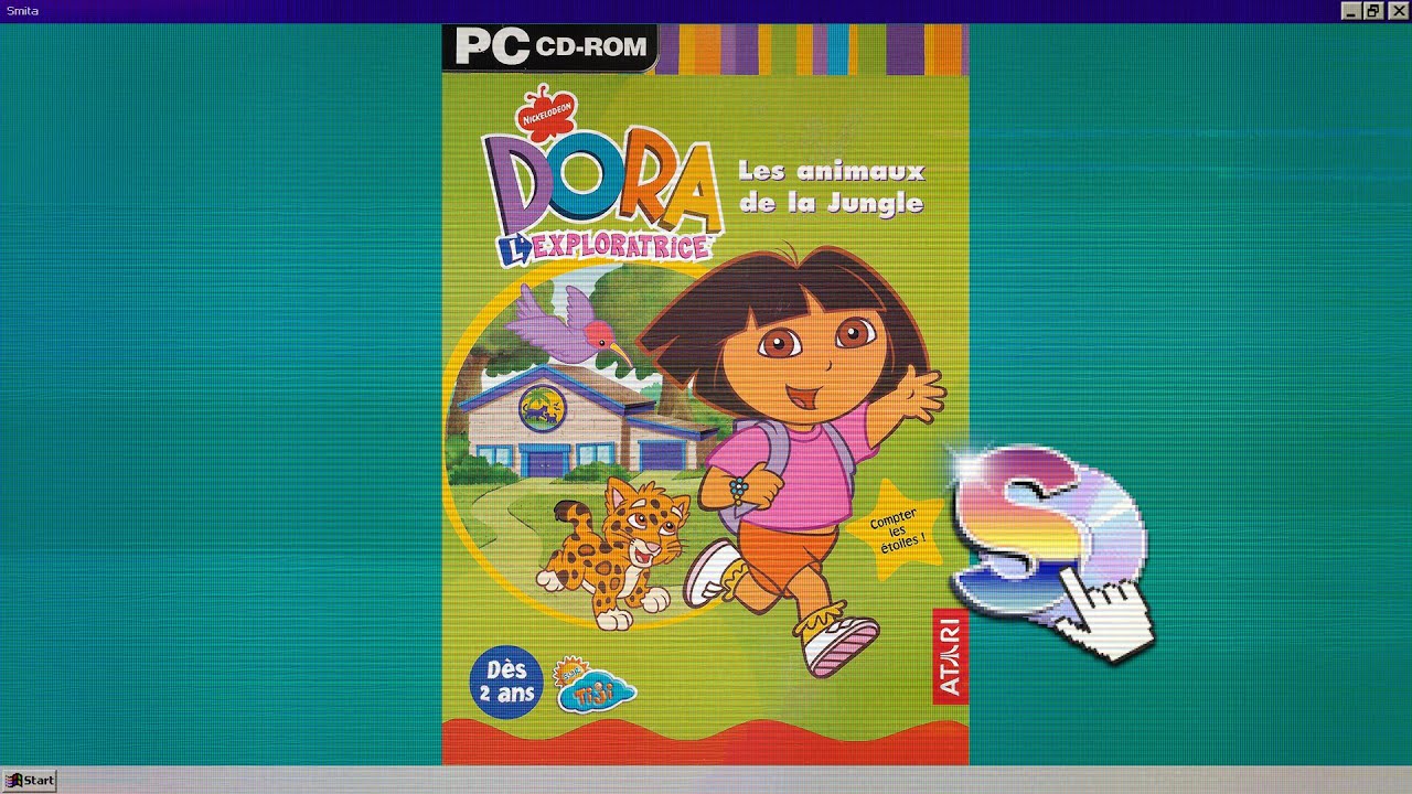 Dora l'Exploratrice : les animaux de la Jungle | CD-ROM jeu pc complet ...