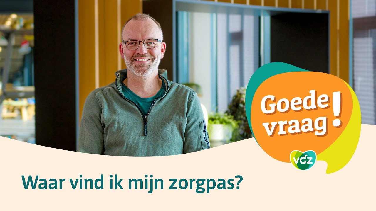 Waar vind ik mijn zorgpas? - YouTube