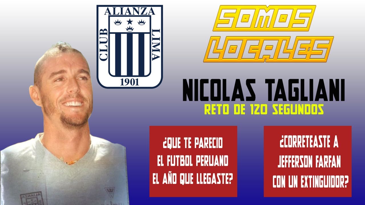 NICOLAS TAGLIANI | SOMOS LOCALES PERÚ | RETO DE 120 SEGUNDOS - YouTube