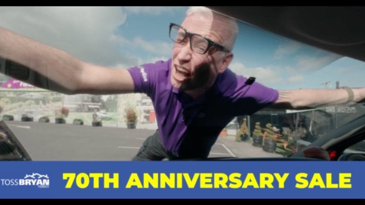 70th Anniversary Sale Now On at Toss Bryan - YouTube
